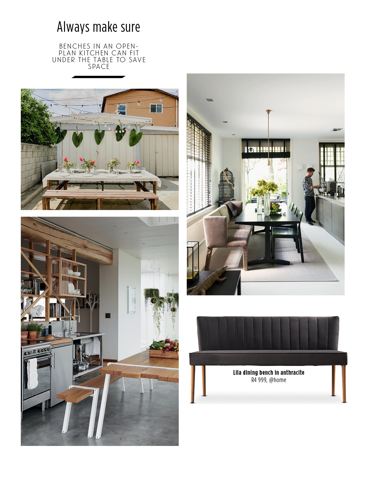 How to Style Benches - TFG Media