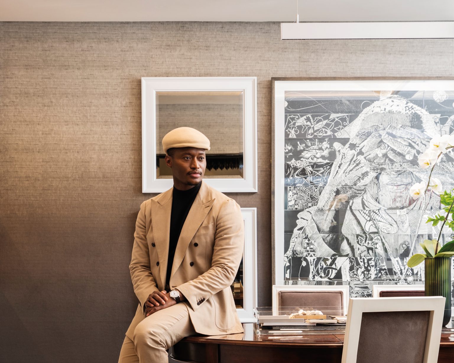 Award-winning designer Donald Nxumalo's in studio - TFG Media