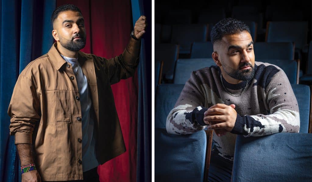 Centre stage with comedian Vafa Naraghi - TFG Media